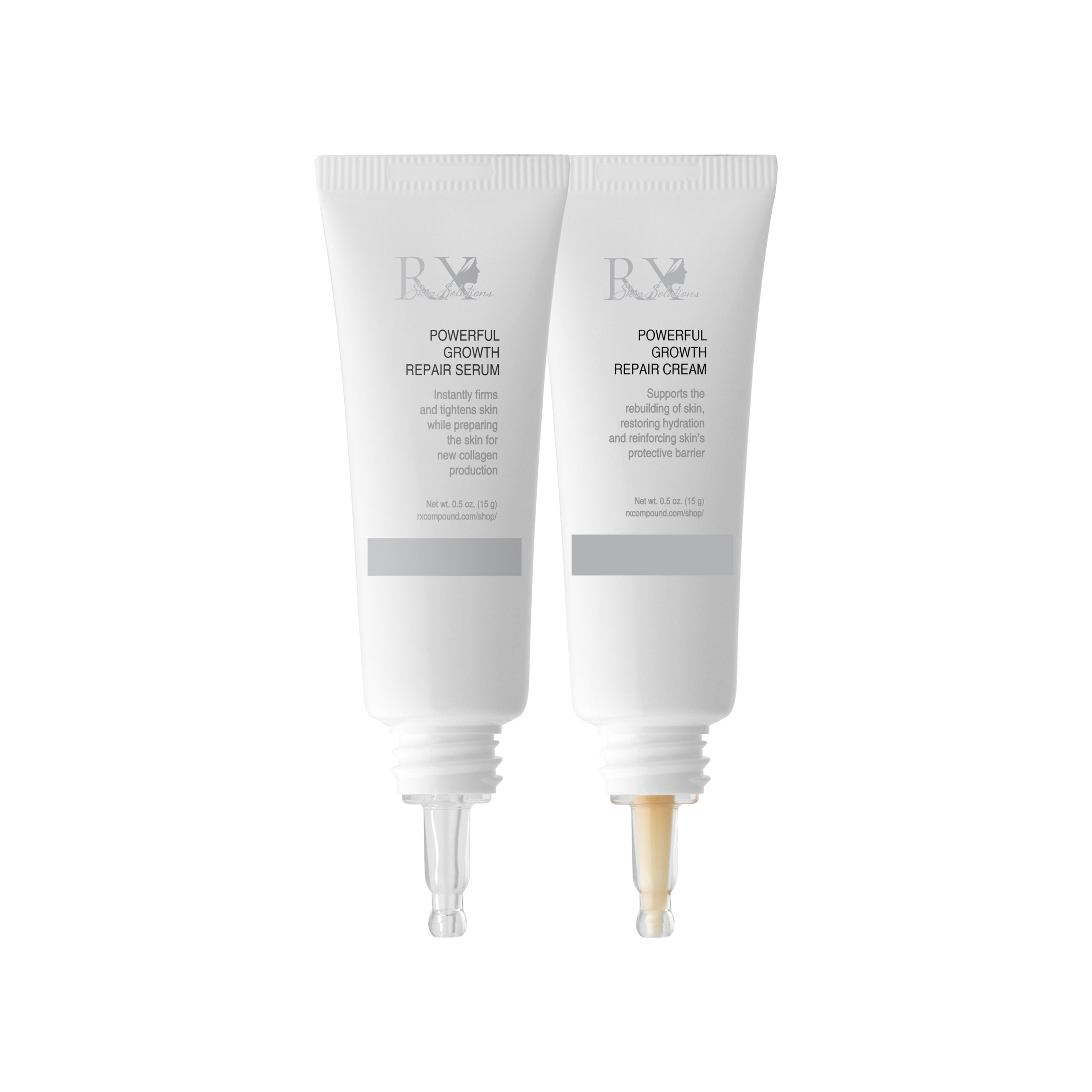 Rx Skin Solutions- Powerful Growth Repair Serum + Cream – RX Compound