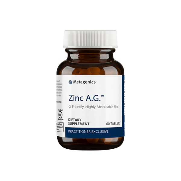 Metagenics Zinc A.G. 60 Tablets – RX Compound